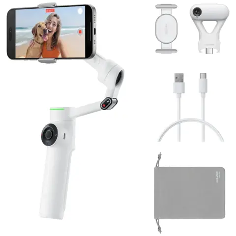 Insta360 Flow 2 Pro AI Tracker Bundle/ Summit White - Marktnet